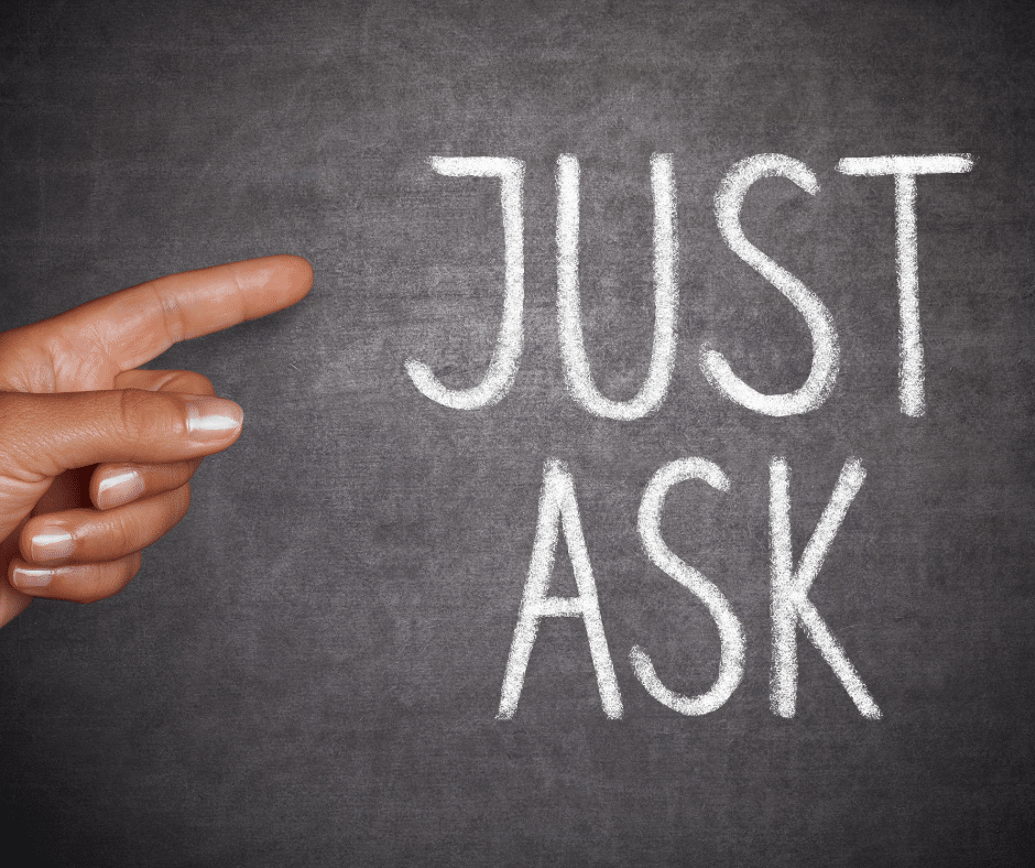 If you don't ask, you don't get! - White Collar Legal